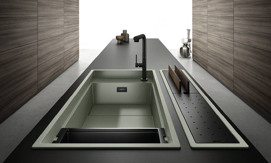 eleci mosogatótálca dialogo 360 workstation k82 sage green - Multikomplex